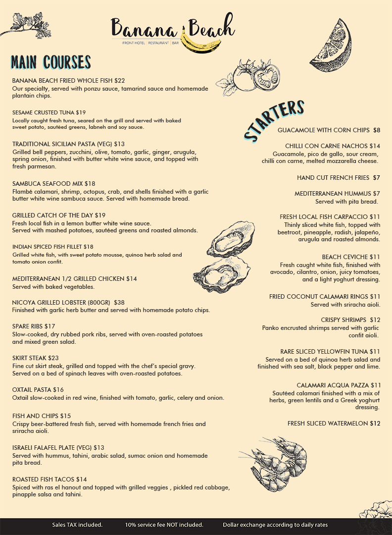 Restaurant - Banana Beach